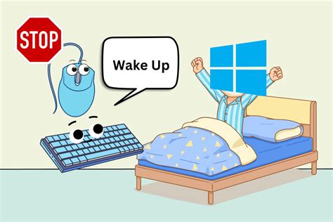 how to stop mouse and keyboard from waking windows from sleep mode