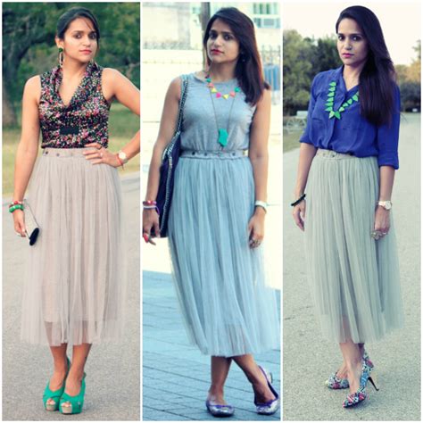 Three Ways To Wear Tulle Skirt Bloglovin