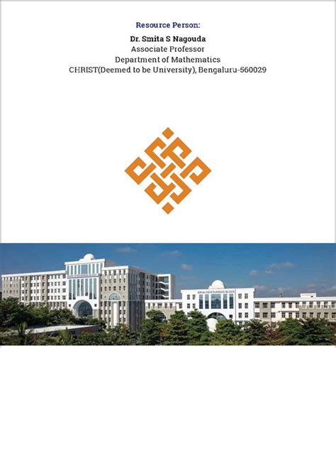 Five Day Online Workshopfaculty Development Program On “a Hands On