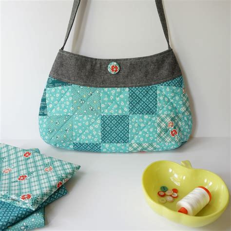 Springtime Patchwork Purse Tutorial Sew Mama Sew