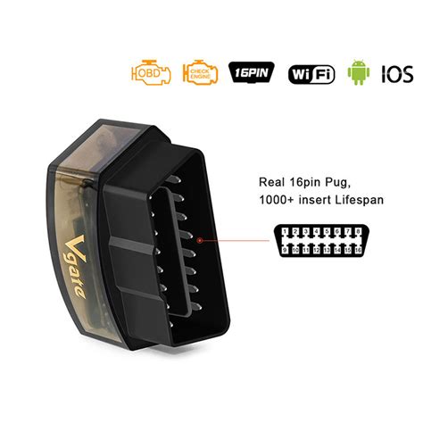 Nghnuifg Vgate Icar Pro Bluetooth 4 0 Adapter Obd2 Code Reader Scanner