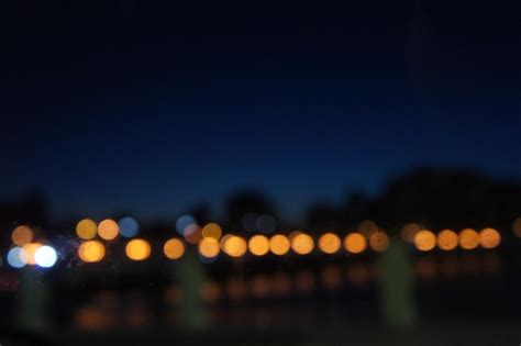 City Lights Premium Photo