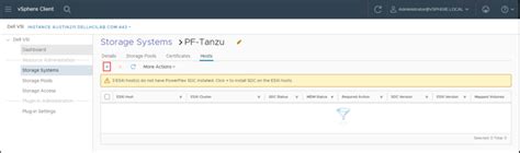 Adding Sdc To Vmware Implementing Dell Powerflex With Vmware Tanzu