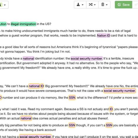 5 An Example Of Topic Annotation Interface Of Tagtog Download