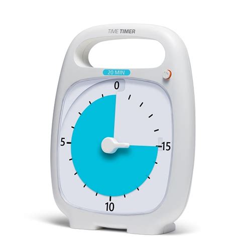 Time Timer Plus Pause Jac5033 Front Angle 15 Min Timetimer