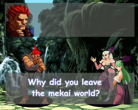Akuma And Morrigan By Mermaidjazmin On Deviantart