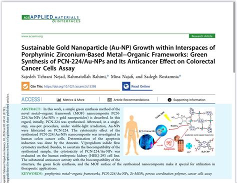 Mina Najafi On Linkedin Check Out Our Recent Paper Entitled