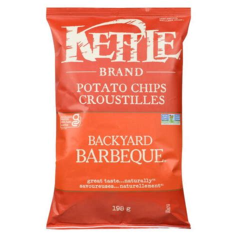 Kettle Brand Backyard Barbecue Potato Chips Quality Foods