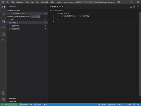 Working With Rust On A Remote Linux Server With Rust Analyzer · Hands