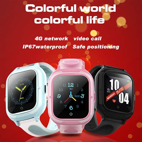 Wonlex KT23 Kids Smart Watch 4G SIM Card Phone GPS Tracker Location SOS ...