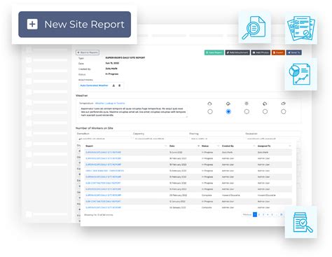 Field Reporting Smartbuild