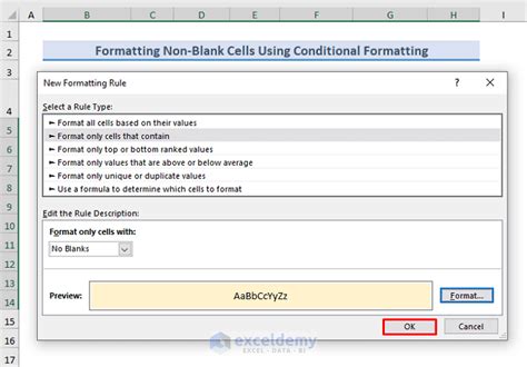 How To Highlight Row If Cell Is Not Blank Methods ExcelDemy
