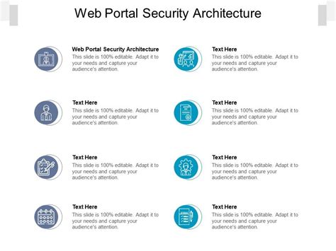 web portal security architecture ppt powerpoint presentation file