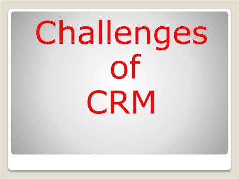 Customer Relationship Management Crm Presentation Pptx Sales Business
