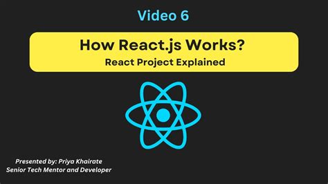 🔹 Video 6 How Reactjs Project Works Youtube