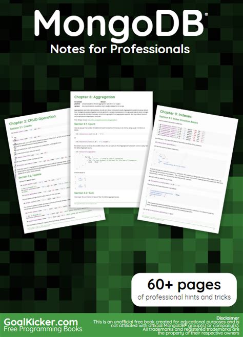 Ingebook MONGODB Notes For Professionals