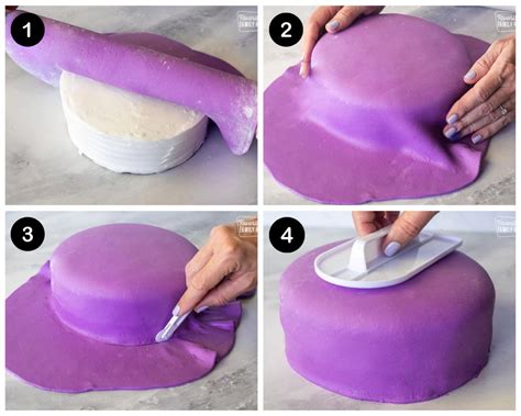 How To Prepare A Cake For Fondant