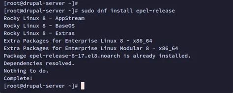How To Install Drupal CMS With Nginx On Rocky Linux
