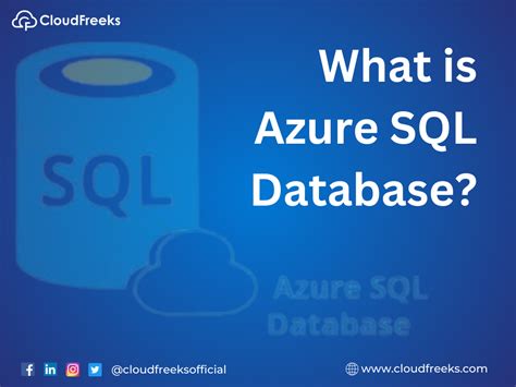 Azure Sql Database Cloud Based Relational Database Management