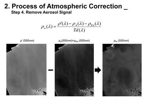 Atmospheric Correction Algorithm Igarss Pptx Photo Editing Software Computer Software And