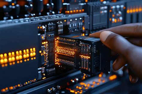 Resetting Circuit Breaker On Control Panel After Overload Trip Stock