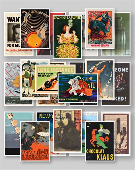 Poster House Collection Postcard Pack Poster House Shop