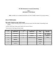 Understanding The OSI Model And TCP IP Model A Comprehensive Course Hero