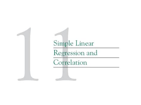advanced statistical methods correlation ppt chemistry science