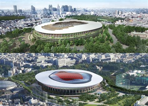 Kengo Kuma And Toyo Ito Bid For Tokyo Olympic Stadium