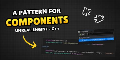 A Pattern For Actor Components In Unreal Engine Francescos Gamedev Corner
