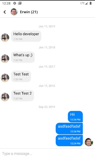 How To Determine The Message Rendering Order In React Native Gifted Chat Stack Overflow