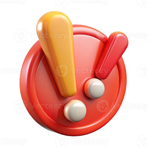 Beautiful Traditional An Exclamation Point Dynamic Stylized Design High Resolution 59400261 Png