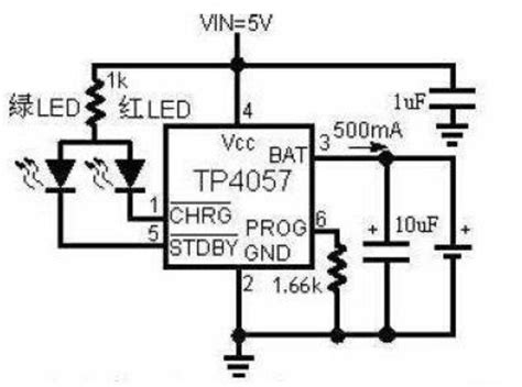 4057a充电电路图 46充电芯片 47a芯片电路图 大山谷图库