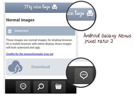 The Mobile Web CSS Image Replacement For Retina Display Devices