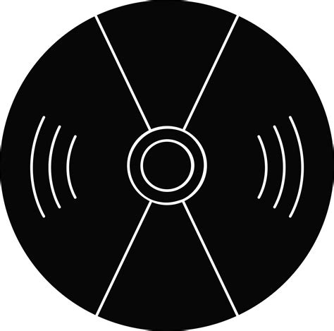 Black And White Cd In Flat Style 24255244 Vector Art At Vecteezy