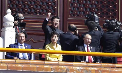 박근혜 참석 천안문 열병식 10년 만에…중국 사상 최대 80돌 전승절 준비