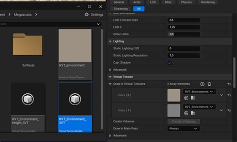 Rvts Not Generating Ue5 3 2 R Unrealengine5