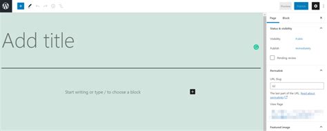 chapter 4 let s create a page in wordpress kubiobuilder