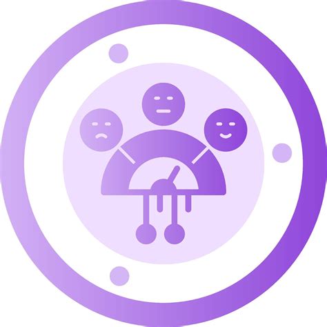 Sentiment Analysis Glyph Gradient Icon 39493998 Vector Art At Vecteezy