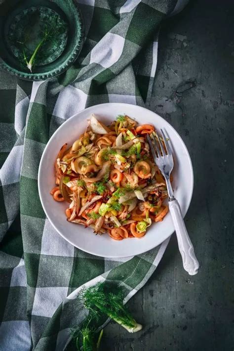 Nudeleintopf Mit Gerösteten Fenchel Patrick Rosenthal