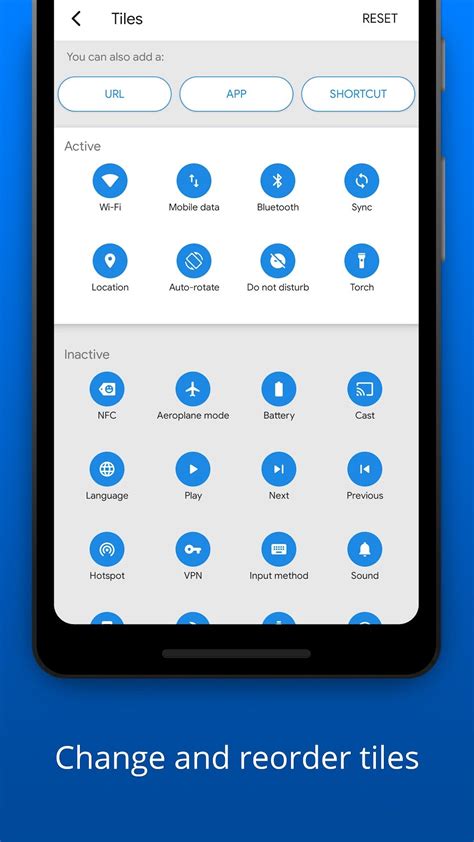 Bottom Quick Settings Notification Customization For Android Download