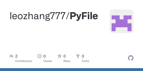 github leozhang777 pyfile