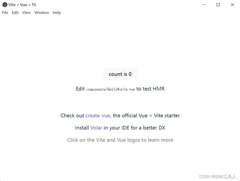 Vue3前端开发系列 Electron开发桌面程序2023 10月最新版vue Electron Csdn博客