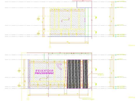 Reinforced Foundation Details In Autocad Dwg File