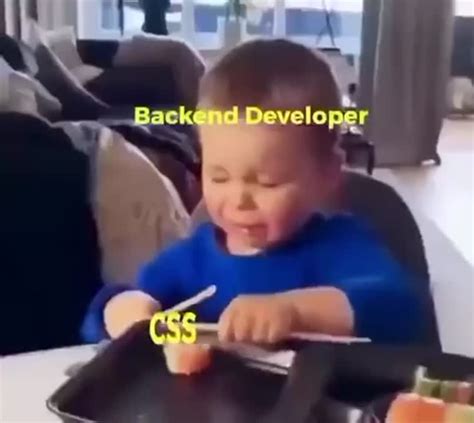 [video] sagi relin on linkedin backend developer trying to use css i