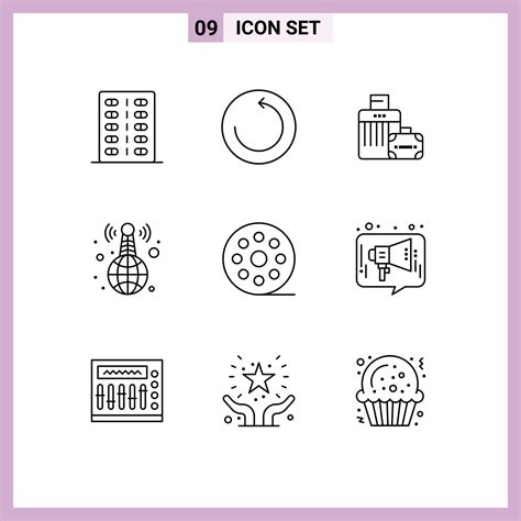 9 Universal Outlines Set For Web And Mobile Applications Film News Luggage Live World Wide