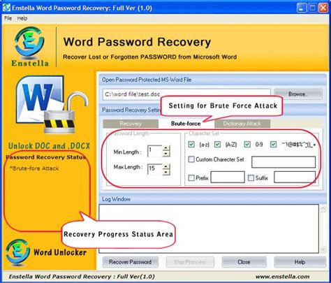 Word Password Recovery Software To Unlock Doc File Password And Recover