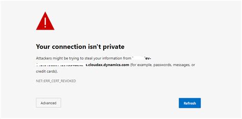 How To Resolve The Issue Of Your Connection Isnt Private For