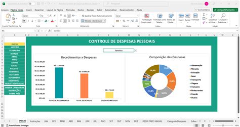 Como Fazer Planilha De Gastos Mensais No Excel Gestaum Digital