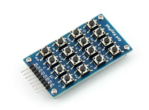 44 Matrix 16 Push Button Keyboard Module Prayog India